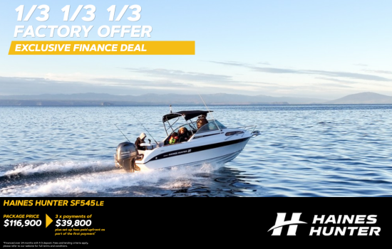 New Haines Hunter Stock Boats For Sale